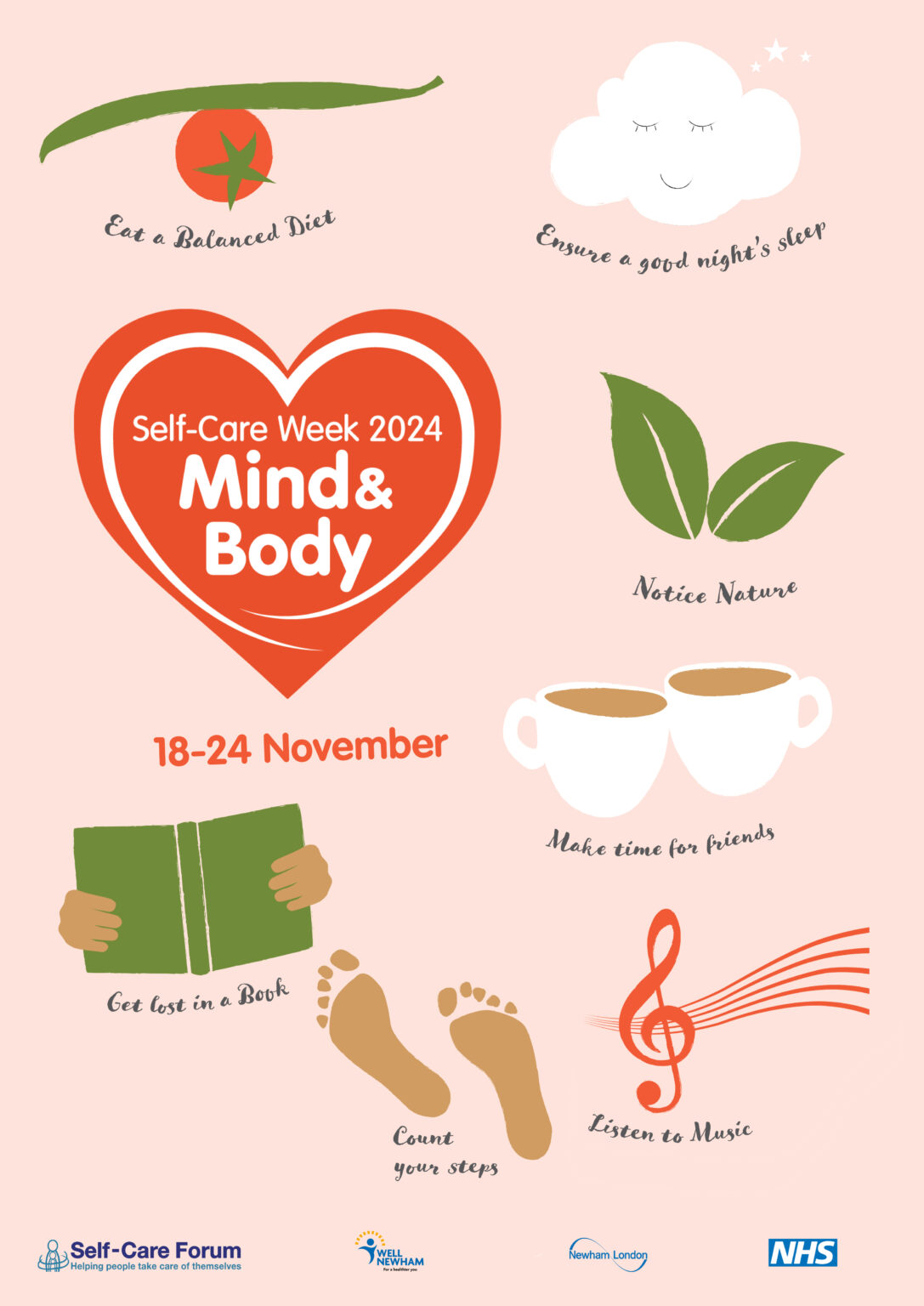 Self-care week 18-24 November 2024 – 50 Steps Updates & Progress